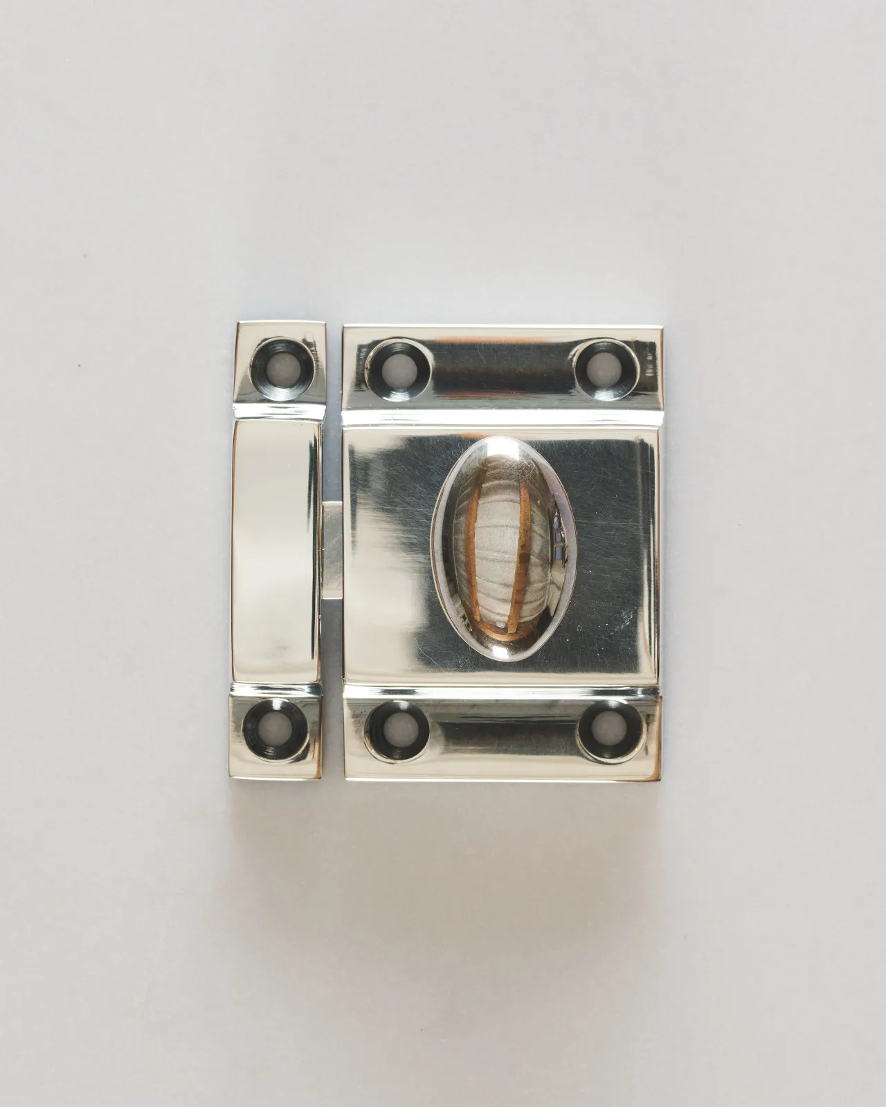 Antique Silver Cupboard Catch | deVOL Kitchens